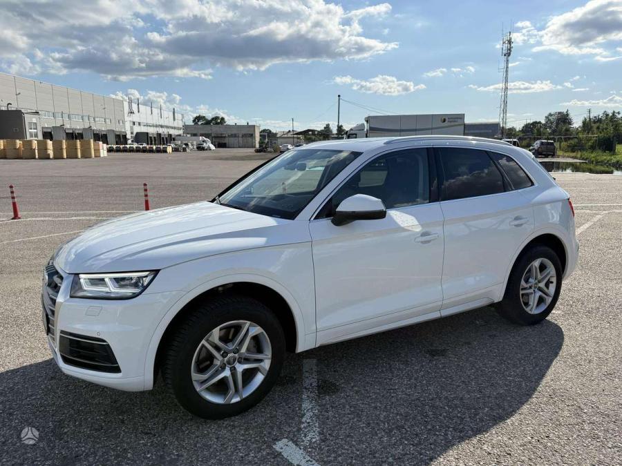Balts Audi Q5 2018 Kauņa, ar dzinēja tilpumu 1.98 L un nobraukumu 86 tūkst. km par 27000 €, foto 3 vietnē AUTOMOTO.COM.LV