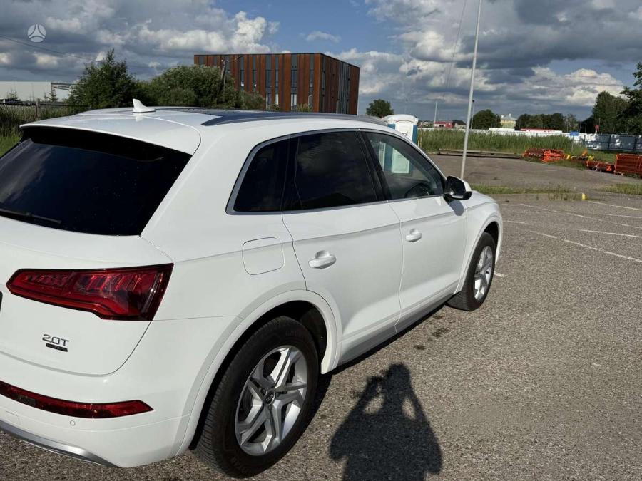 Balts Audi Q5 2018 Kauņa, ar dzinēja tilpumu 1.98 L un nobraukumu 86 tūkst. km par 27000 €, foto 6 vietnē AUTOMOTO.COM.LV