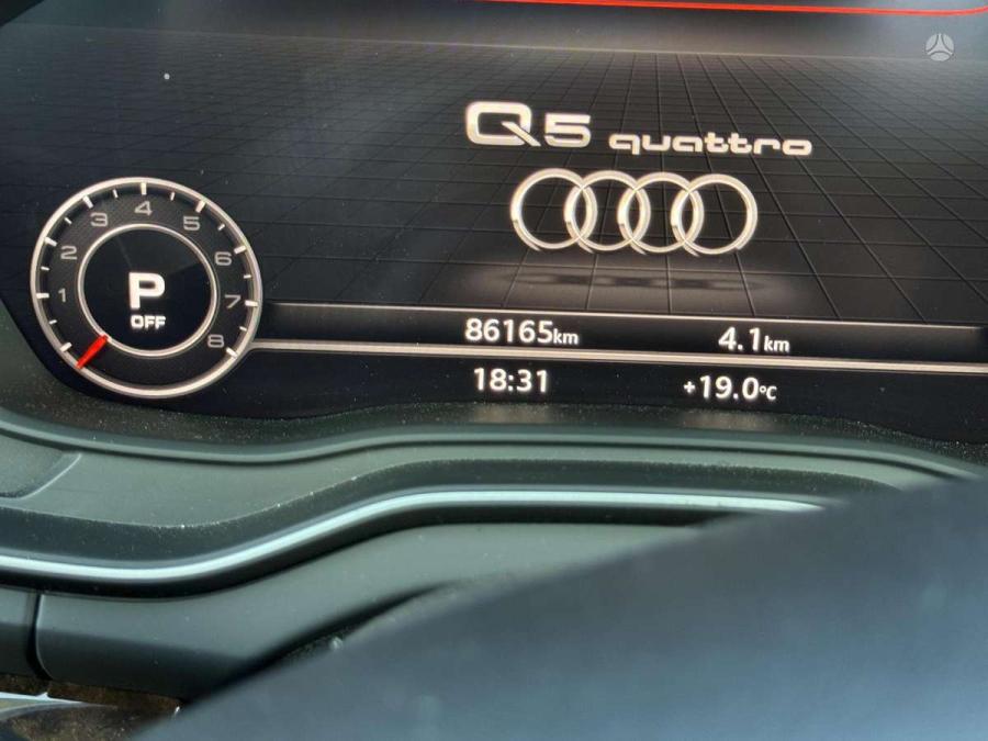 Balts Audi Q5 2018 Kauņa, ar dzinēja tilpumu 1.98 L un nobraukumu 86 tūkst. km par 27000 €, foto 15 vietnē AUTOMOTO.COM.LV