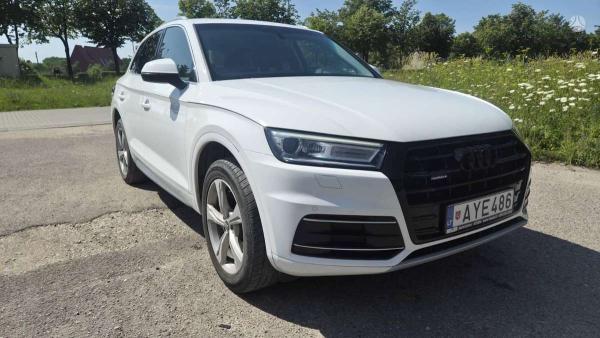 Balts Audi Q5 2018 Klaipėda, ar dzinēja tilpumu 1.98 L un nobraukumu 133 tūkst. km par 18300 €, foto 1 vietnē AUTOMOTO.COM.LV