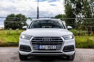 White Audi Q5 2018 in Riga, with an engine capacity of 2.00 L and mileage of 268 thousand km for 20990 €, photo 4 on AUTOMOTO.COM.LV