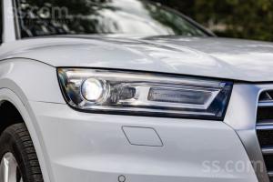 White Audi Q5 2018 in Riga, with an engine capacity of 2.00 L and mileage of 268 thousand km for 20990 €, photo 31 on AUTOMOTO.COM.LV