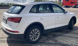 White Audi Q5 2018 in Riga, with an engine capacity of 2.00 L and mileage of 203 thousand km for 20500 €, photo 10 on AUTOMOTO.COM.LV