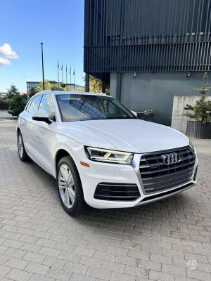 Balts Audi Q5 2018 Viļņa, ar dzinēja tilpumu 1.98 L un nobraukumu 200 tūkst. km par 18900 €, foto  vietnē AUTOMOTO.COM.LV