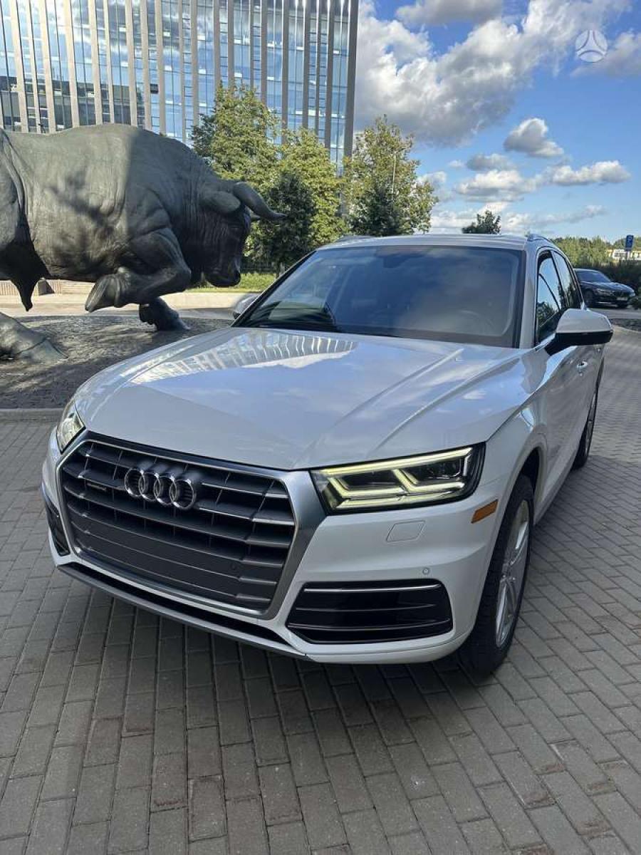 Balts Audi Q5 2018 Viļņa, ar dzinēja tilpumu 1.98 L un nobraukumu 200 tūkst. km par 18900 €, foto 4 vietnē AUTOMOTO.COM.LV