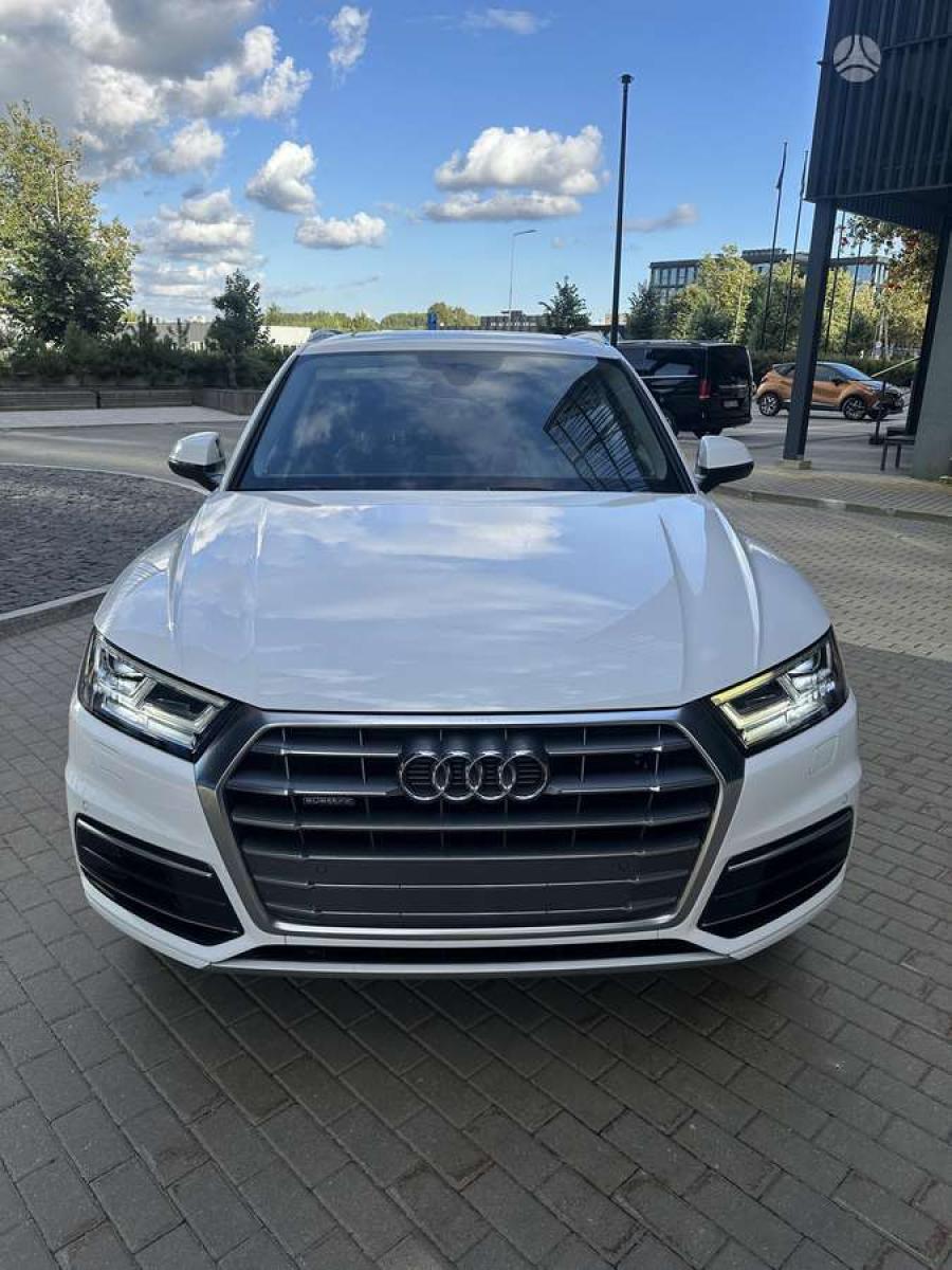 Balts Audi Q5 2018 Viļņa, ar dzinēja tilpumu 1.98 L un nobraukumu 200 tūkst. km par 18900 €, foto 6 vietnē AUTOMOTO.COM.LV