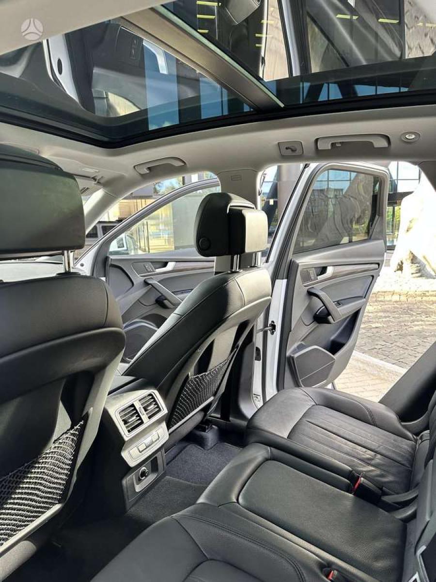 Balts Audi Q5 2018 Viļņa, ar dzinēja tilpumu 1.98 L un nobraukumu 200 tūkst. km par 18900 €, foto 17 vietnē AUTOMOTO.COM.LV