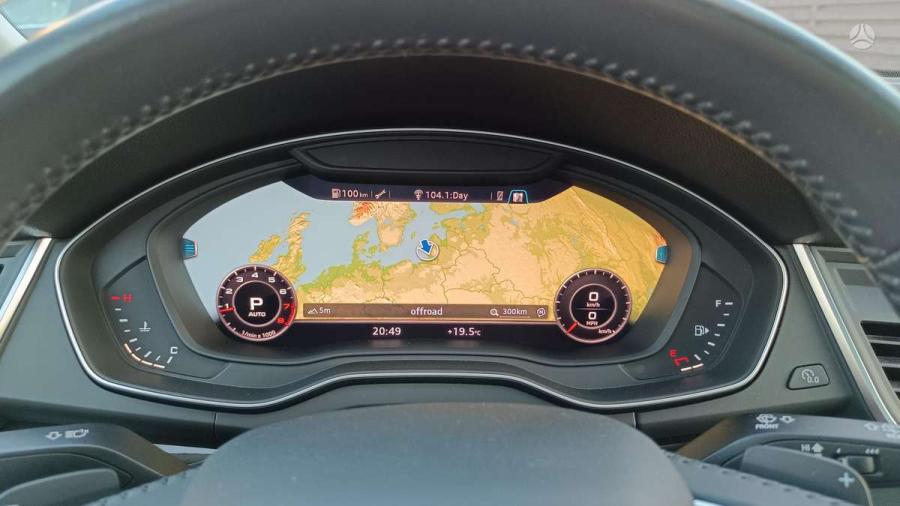 White Audi Q5 2018 in Klaipeda, with an engine capacity of 2.00 L and mileage of 52 thousand km for 20800 €, photo 21 on AUTOMOTO.COM.LV