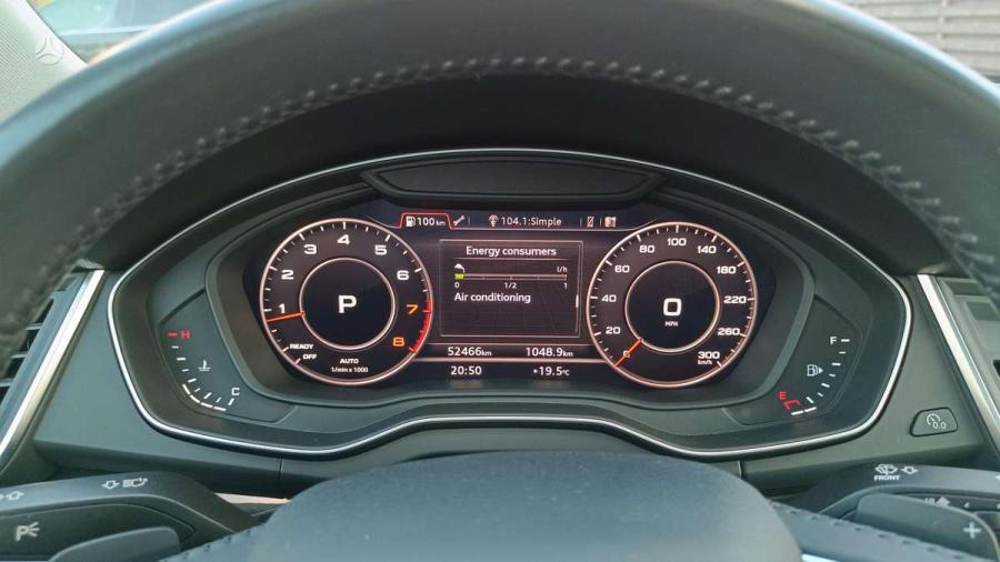 White Audi Q5 2018 in Klaipeda, with an engine capacity of 2.00 L and mileage of 52 thousand km for 20800 €, photo 24 on AUTOMOTO.COM.LV