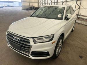 Balts Audi Q5 2018 Kauņa, ar dzinēja tilpumu 1.98 L un nobraukumu 162 tūkst. km par 17600 €, foto  vietnē AUTOMOTO.COM.LV