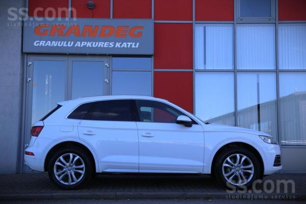 Ауди Ку 5 2018 в Рига на AUTOMOTO.COM.LV Белый Ауди Ку 5 2018 в Рига, объемом двигателя 2.00 л и пробегом 268 тыс. км за 18995 €, фото 4 на AUTOMOTO.COM.LV
