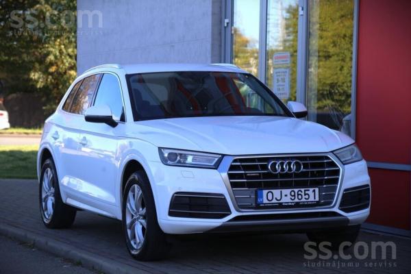 Ауди Ку 5 2018 в Рига на AUTOMOTO.COM.LV Белый Ауди Ку 5 2018 в Рига, объемом двигателя 2.00 л и пробегом 268 тыс. км за 18995 €, фото 5 на AUTOMOTO.COM.LV