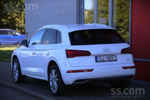 Ауди Ку 5 2018 в Рига на AUTOMOTO.COM.LV Белый Ауди Ку 5 2018 в Рига, объемом двигателя 2.00 л и пробегом 268 тыс. км за 18995 €, фото 6 на AUTOMOTO.COM.LV