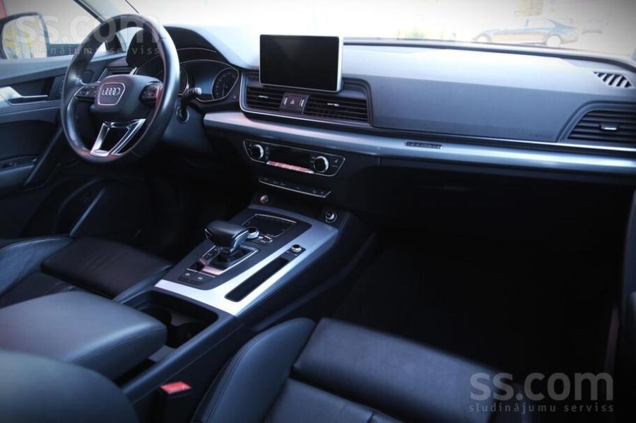 Balts Audi Q5 2018 Rīga, ar dzinēja tilpumu 2.00 L un nobraukumu 268 tūkst. km par 18995 €, foto 14 vietnē AUTOMOTO.COM.LV