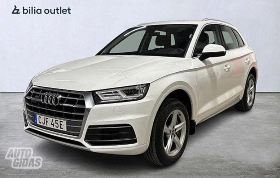 White Audi Q5 2019 in Kaunas, with an engine capacity of 0.00 L and mileage of 75 thousand km for 31772 €, photo 1 on AUTOMOTO.COM.LV