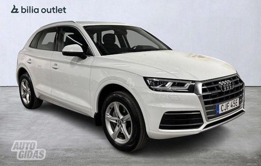 White Audi Q5 2019 in Kaunas, with an engine capacity of 0.00 L and mileage of 75 thousand km for 31772 €, photo 2 on AUTOMOTO.COM.LV