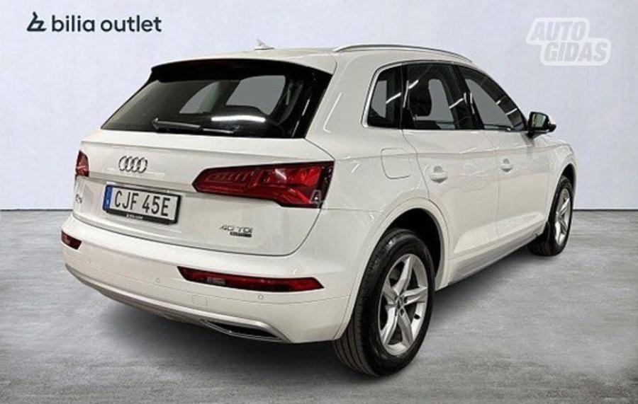 White Audi Q5 2019 in Kaunas, with an engine capacity of 0.00 L and mileage of 75 thousand km for 31772 €, photo 4 on AUTOMOTO.COM.LV