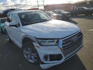 White Audi Q5 2019 in Vilnius, with an engine capacity of 1.98 L and mileage of 52 thousand km for 15800 €, photo 23 on AUTOMOTO.COM.LV