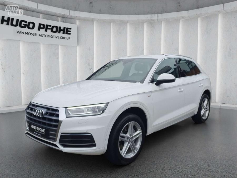 Balts Audi Q5 2019 Kauņa, ar dzinēja tilpumu 2.00 L un nobraukumu 82 tūkst. km par 32587 €, foto 1 vietnē AUTOMOTO.COM.LV