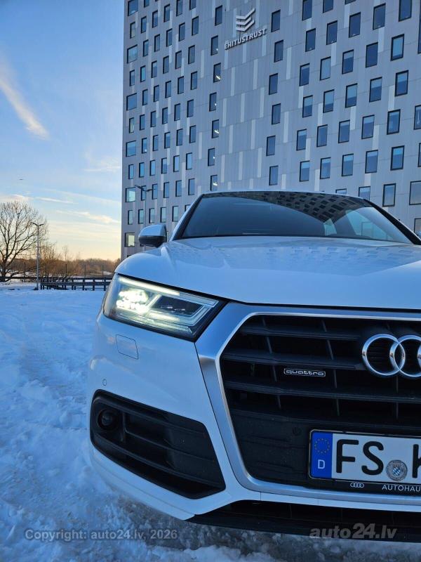 White Audi Q5 2019 in Tallinn, with an engine capacity of 1.97 L and mileage of 134 thousand km for 28000 €, photo 11 on AUTOMOTO.COM.LV