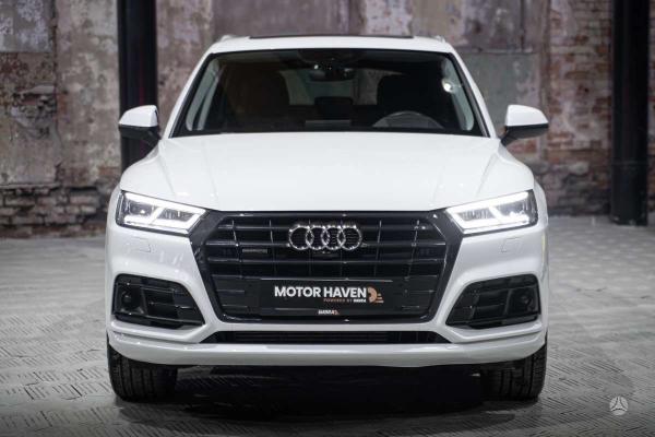 Balts Audi Q5 2019 Kauņa, ar dzinēja tilpumu 1.98 L un nobraukumu 80 tūkst. km par 27000 €, foto 2 vietnē AUTOMOTO.COM.LV