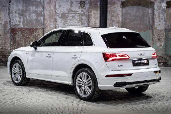 Balts Audi Q5 2019 Kauņa, ar dzinēja tilpumu 1.98 L un nobraukumu 80 tūkst. km par 27000 €, foto 5 vietnē AUTOMOTO.COM.LV