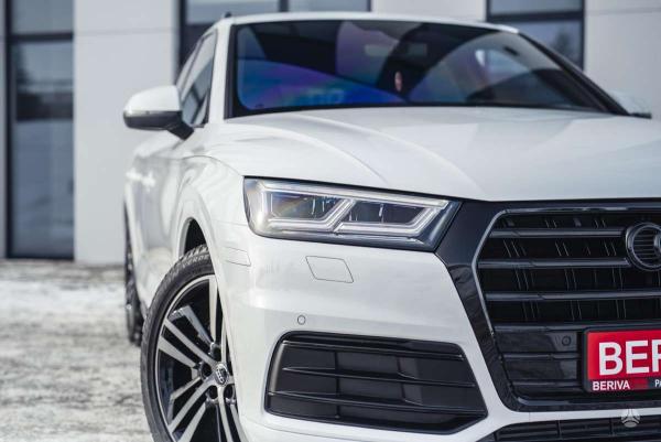 Balts Audi Q5 2019 Viļņa, ar dzinēja tilpumu 1.98 L un nobraukumu 9 tūkst. km par 29400 €, foto 4 vietnē AUTOMOTO.COM.LV