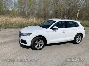 White Audi Q5 2019 in Tallinn, with an engine capacity of 2.00 L and mileage of 67 thousand km for 22900 €, photo  on AUTOMOTO.COM.LV