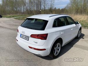White Audi Q5 2019 in Tallinn, with an engine capacity of 2.00 L and mileage of 67 thousand km for 22900 €, photo 6 on AUTOMOTO.COM.LV