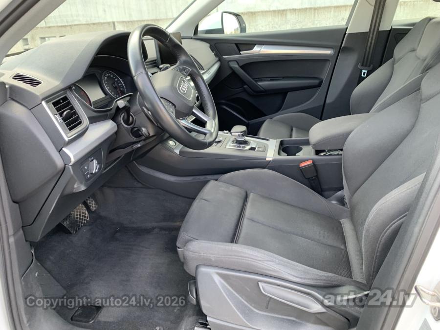White Audi Q5 2019 in Tallinn, with an engine capacity of 2.00 L and mileage of 67 thousand km for 22900 €, photo 10 on AUTOMOTO.COM.LV