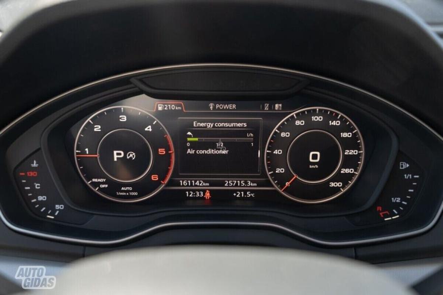 White Audi Q5 2019 in Vilnius, with an engine capacity of 2.00 L and mileage of 161 thousand km for 27500 €, photo 17 on AUTOMOTO.COM.LV