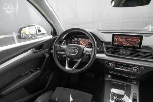 White Audi Q5 2019 in Vilnius, with an engine capacity of 2.00 L and mileage of 161 thousand km for 27500 €, photo 21 on AUTOMOTO.COM.LV