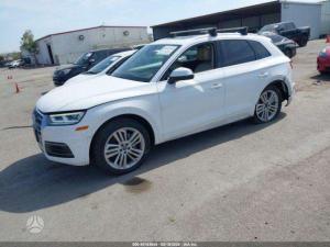 White Audi Q5 2019 in Klaipeda, with an engine capacity of 1.98 L and mileage of 107 thousand km for 16750 €, photo 3 on AUTOMOTO.COM.LV