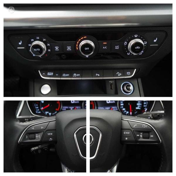White Audi Q5 2019 in Vilnius, with an engine capacity of 1.98 L and mileage of 118 thousand km for 22900 €, photo 9 on AUTOMOTO.COM.LV