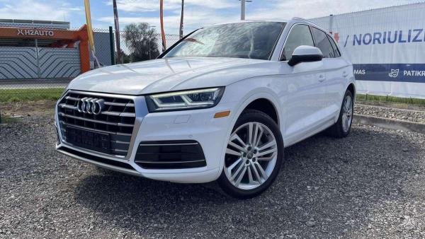 Balts Audi Q5 2019 Marijampole, ar dzinēja tilpumu 1.98 L un nobraukumu 246 tūkst. km par 17900 €, foto  vietnē AUTOMOTO.COM.LV