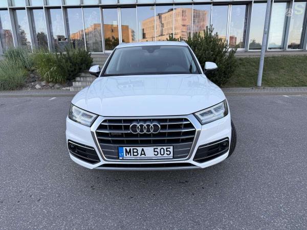 Balts Audi Q5 2019 Viļņa, ar dzinēja tilpumu 1.97 L un nobraukumu 117 tūkst. km par 22500 €, foto 1 vietnē AUTOMOTO.COM.LV