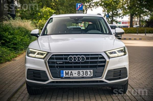 Balts Audi Q5 2019 Rīga, ar dzinēja tilpumu 2.00 L un nobraukumu 203 tūkst. km par 19990 €, foto 3 vietnē AUTOMOTO.COM.LV
