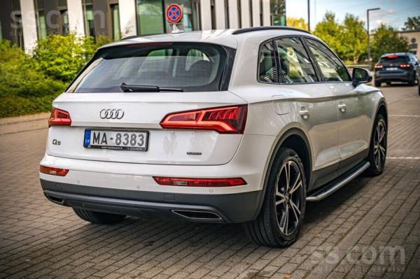 Balts Audi Q5 2019 Rīga, ar dzinēja tilpumu 2.00 L un nobraukumu 203 tūkst. km par 19990 €, foto 5 vietnē AUTOMOTO.COM.LV