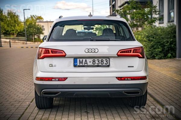 Balts Audi Q5 2019 Rīga, ar dzinēja tilpumu 2.00 L un nobraukumu 203 tūkst. km par 19990 €, foto 6 vietnē AUTOMOTO.COM.LV