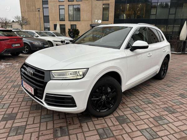 Balts Audi Q5 2020 Viļņa, ar dzinēja tilpumu 1.98 L un nobraukumu 76 tūkst. km par 22500 €, foto 1 vietnē AUTOMOTO.COM.LV