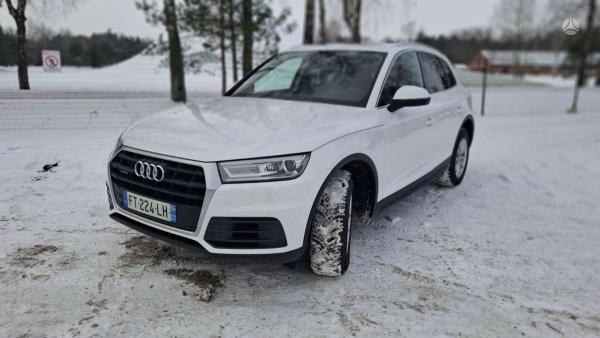 White Audi Q5 2020 in Taurage, with an engine capacity of 1.97 L and mileage of 199 thousand km for 20750 €, photo 1 on AUTOMOTO.COM.LV