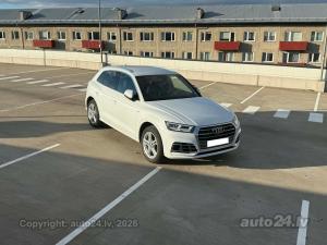 Balts Audi Q5 2020 Tallina, ar dzinēja tilpumu 2.00 L un nobraukumu 99 tūkst. km par 28800 €, foto  vietnē AUTOMOTO.COM.LV