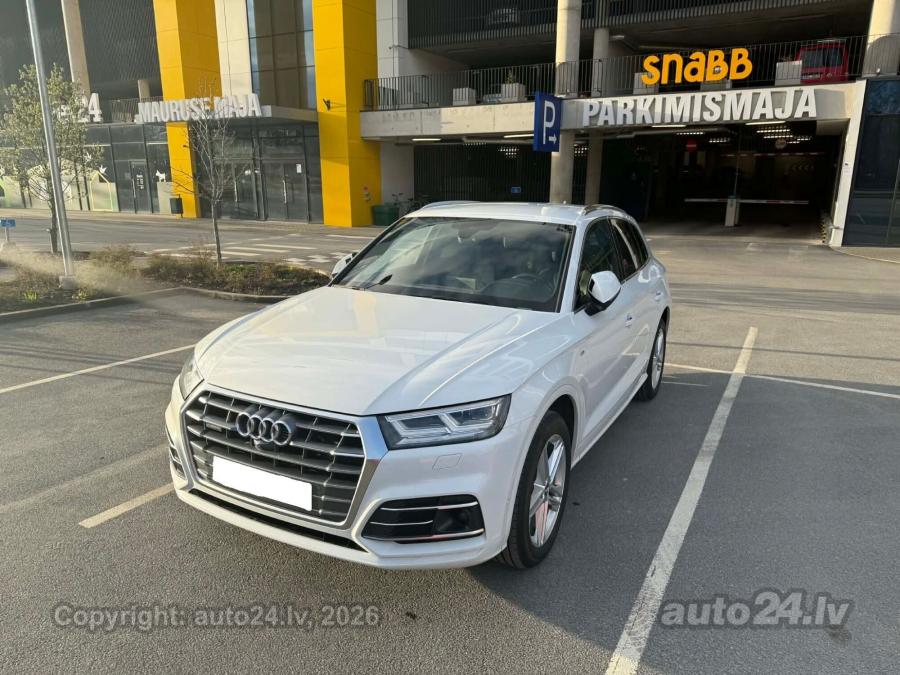Balts Audi Q5 2020 Tallina, ar dzinēja tilpumu 2.00 L un nobraukumu 99 tūkst. km par 28800 €, foto 3 vietnē AUTOMOTO.COM.LV