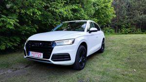 Balts Audi Q5 2020 Viļņa, ar dzinēja tilpumu 1.98 L un nobraukumu 77 tūkst. km par 22499 €, foto  vietnē AUTOMOTO.COM.LV