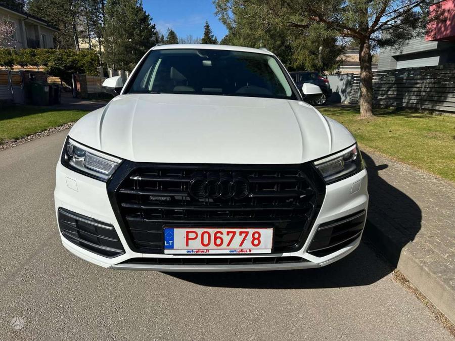 Balts Audi Q5 2020 Viļņa, ar dzinēja tilpumu 1.98 L un nobraukumu 77 tūkst. km par 22399 €, foto 16 vietnē AUTOMOTO.COM.LV