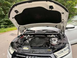 White Audi Q5 2020 in Palanga, with an engine capacity of 1.98 L and mileage of 117 thousand km for 25400 €, photo 6 on AUTOMOTO.COM.LV