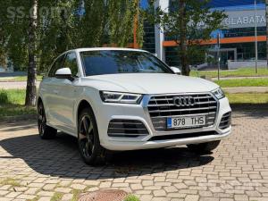 Белый Ауди Ку 5 2020 в Рига, объемом двигателя 2.00 л и пробегом 70 тыс. км за 33900 €, фото  на AUTOMOTO.COM.LV