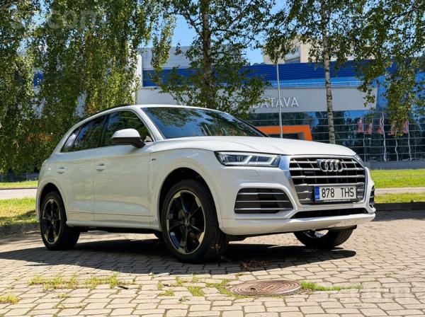Белый Ауди Ку 5 2020 в Рига, объемом двигателя 2.00 л и пробегом 70 тыс. км за 29500 €, фото 3 на AUTOMOTO.COM.LV