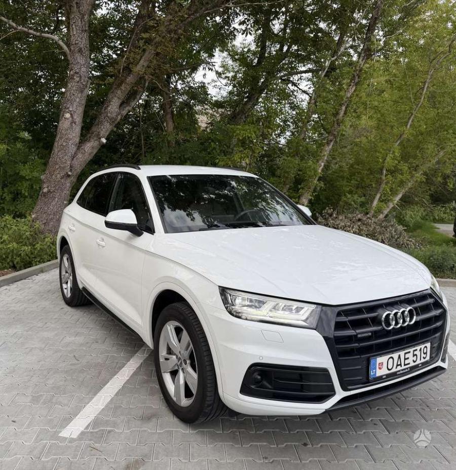 Balts Audi Q5 2020 Viļņa, ar dzinēja tilpumu 1.98 L un nobraukumu 71 tūkst. km par 31000 €, foto 7 vietnē AUTOMOTO.COM.LV