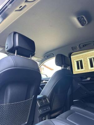 White Audi Q5 2020 in Vilnius, with an engine capacity of 1.98 L and mileage of 77 thousand km for 20999 €, photo 19 on AUTOMOTO.COM.LV